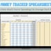 SIMPLE Money Tracker Spreadsheets, Google Sheets, Instant Download ...