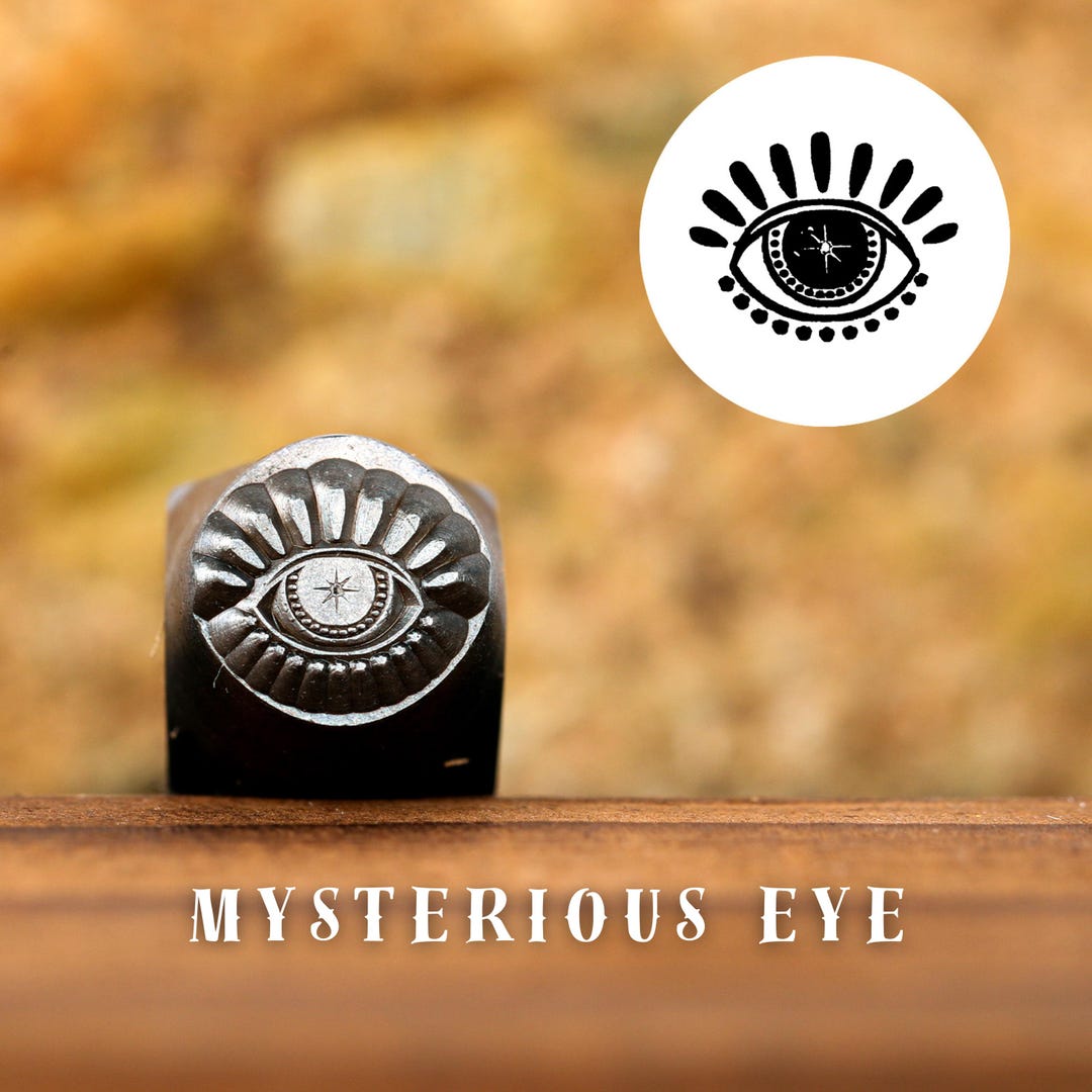 Metal Design Stamp Mysterious Eyes, Metal Stamping Punch Tools ...