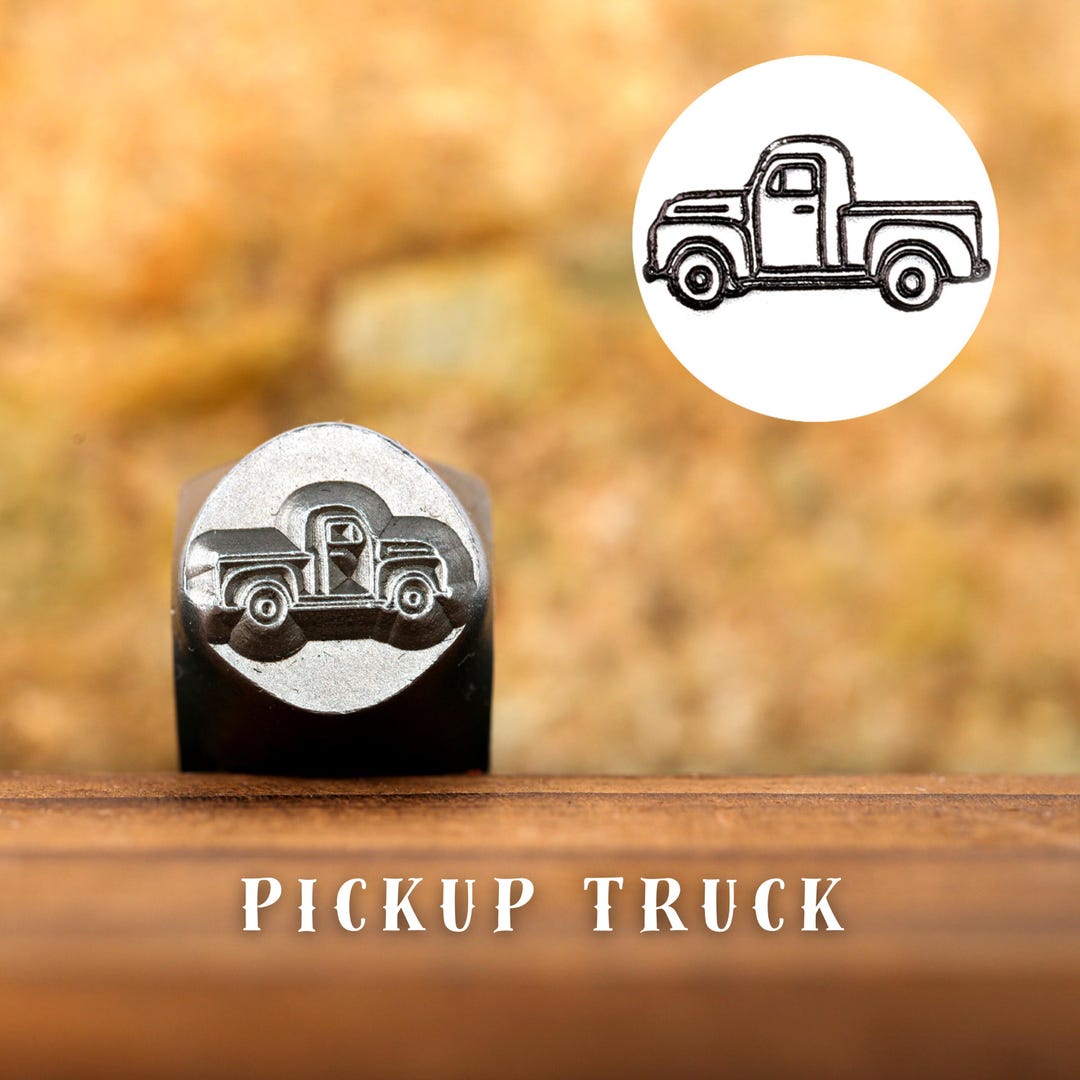 Metal Design Stamp Pickup Truck, Metal Stamping Punch Tools, Supplies ...