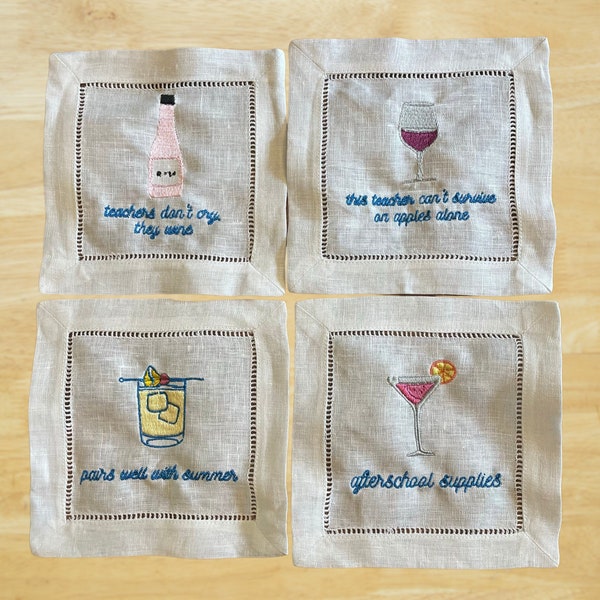 Funny Cocktail Napkins - Etsy