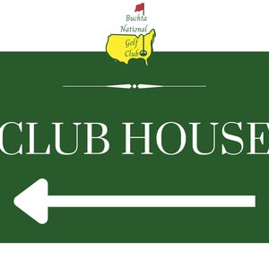 Masters Golf Party Decor, Masters Golf Signs, Masters Golf Party Signs ...