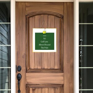 Masters Golf Party Decor, Masters Golf Signs, Masters Golf Party Signs ...