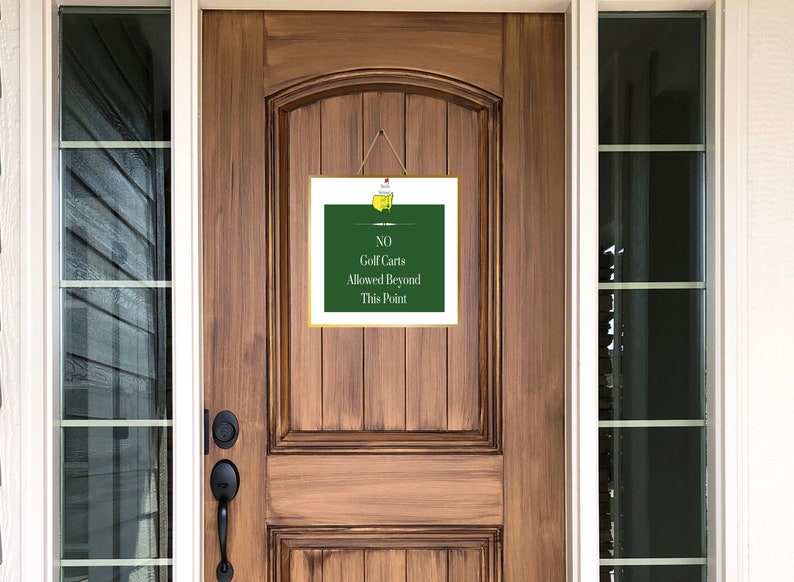 Masters Golf Party Decor, Masters Golf Signs, Masters Golf Party Signs ...