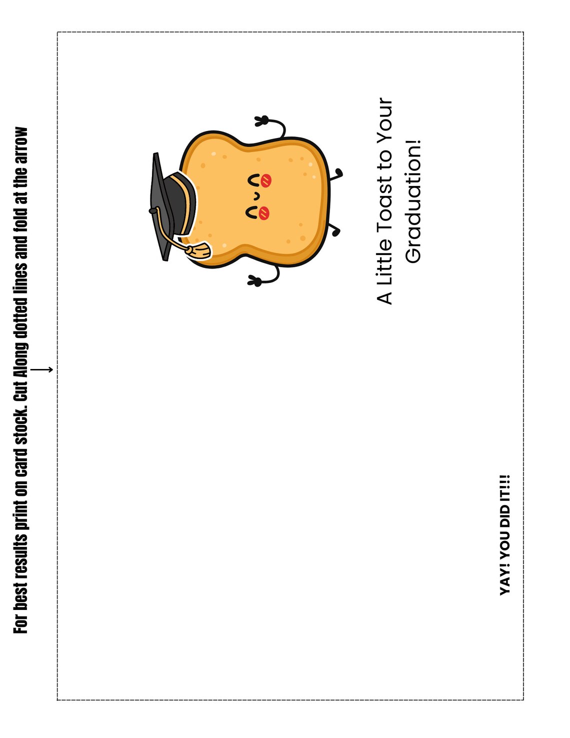 Congratulations on Graduating Card, Toast to Your Graduation ...