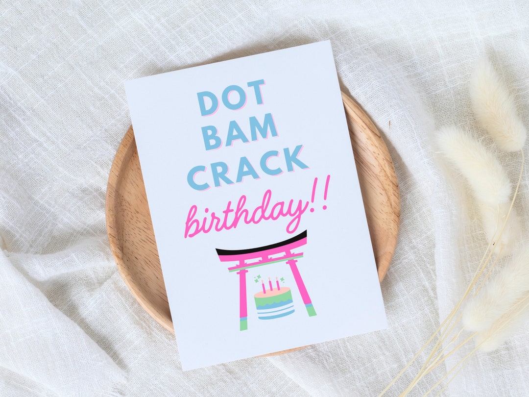 Mahjong Birthday Card, Mahjong Birthday, Mahjong Card, Printable ...