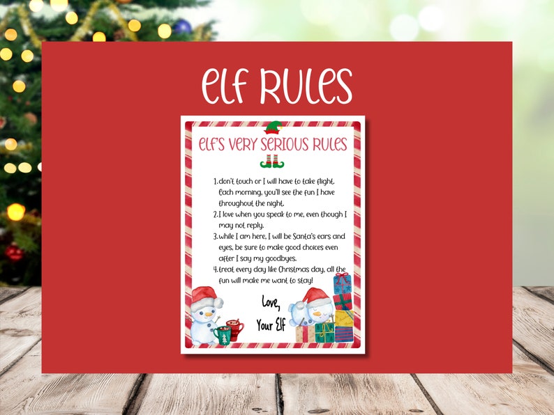 Editable Elf Arrival Letter, Christmas Elf Welcome Letter, Festive ...