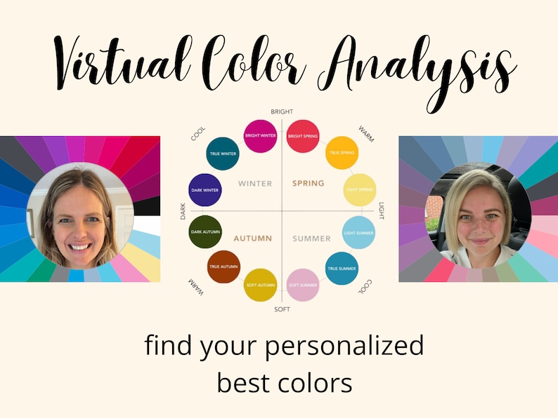 Color Analysis, Virtual Color Analysis, Best Colors, Seasonal Color ...