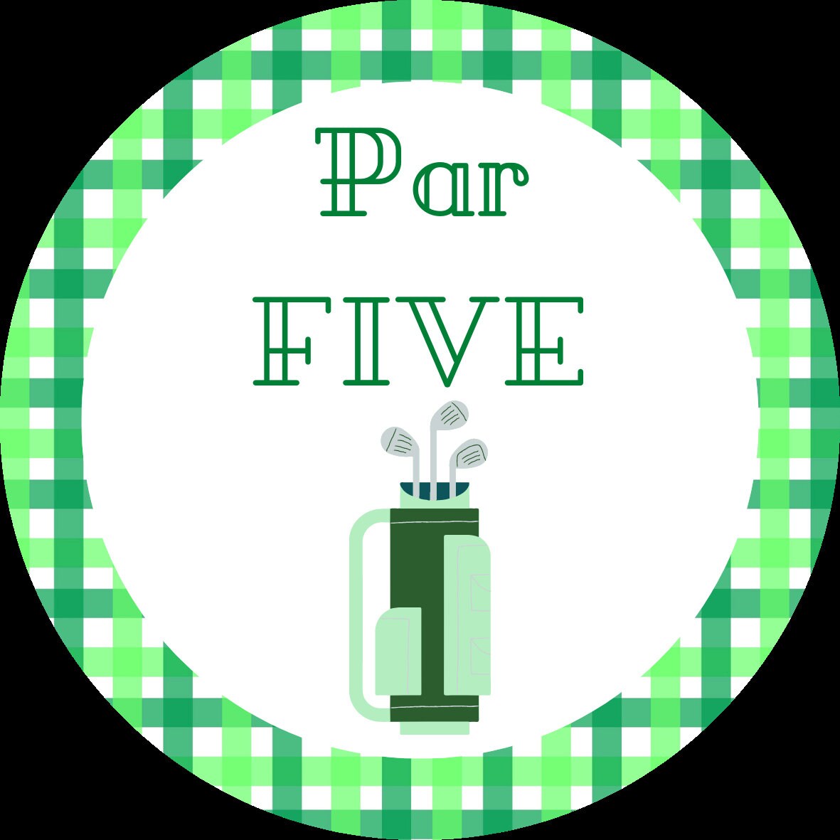 Masters Golf Party Stickers Editable Party Stickers Editable - Etsy