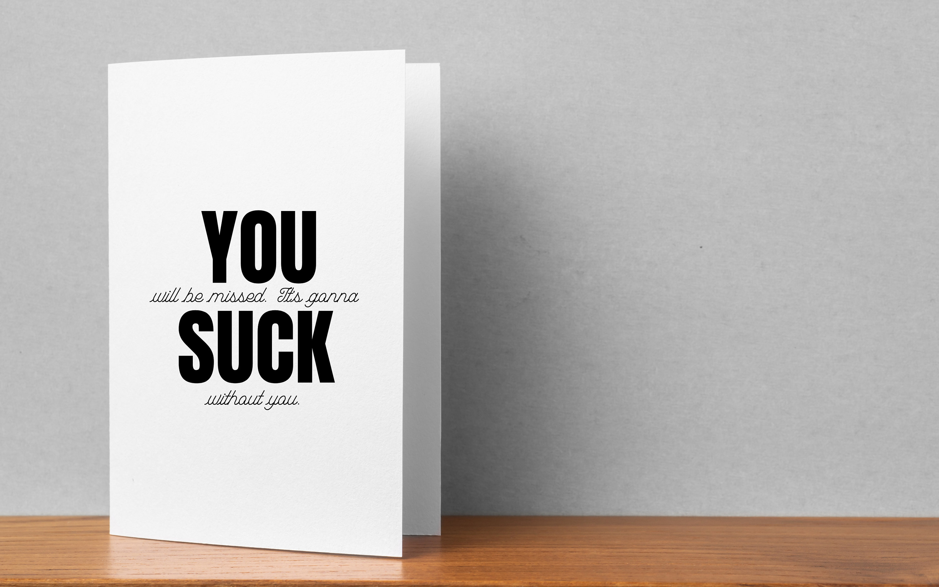 Funny Printable Going Away Card for Coworker, You Will Be Missed ...