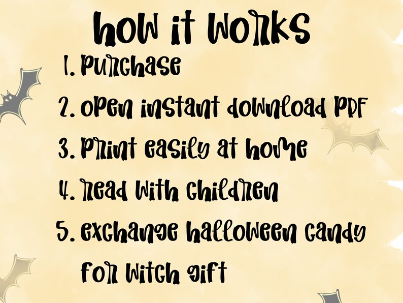 Switch Witch Poem, Switch Witch Halloween, Halloween Activity ...