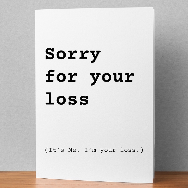 Goodbye Card - Etsy