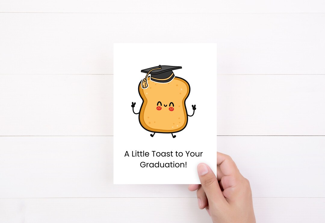 Congratulations on Graduating Card, Toast to Your Graduation ...