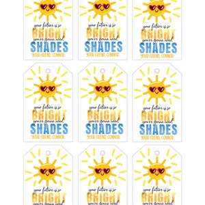 Future so Bright You're Gonna Need Shades, End of School Party Favor ...