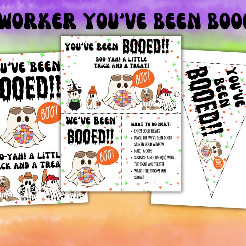 You've Been Booed Office - Etsy