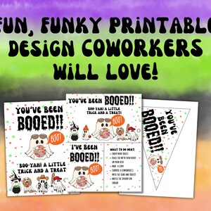 Coworker You've Been Booed, Office You've Been Booed, Office Halloween ...
