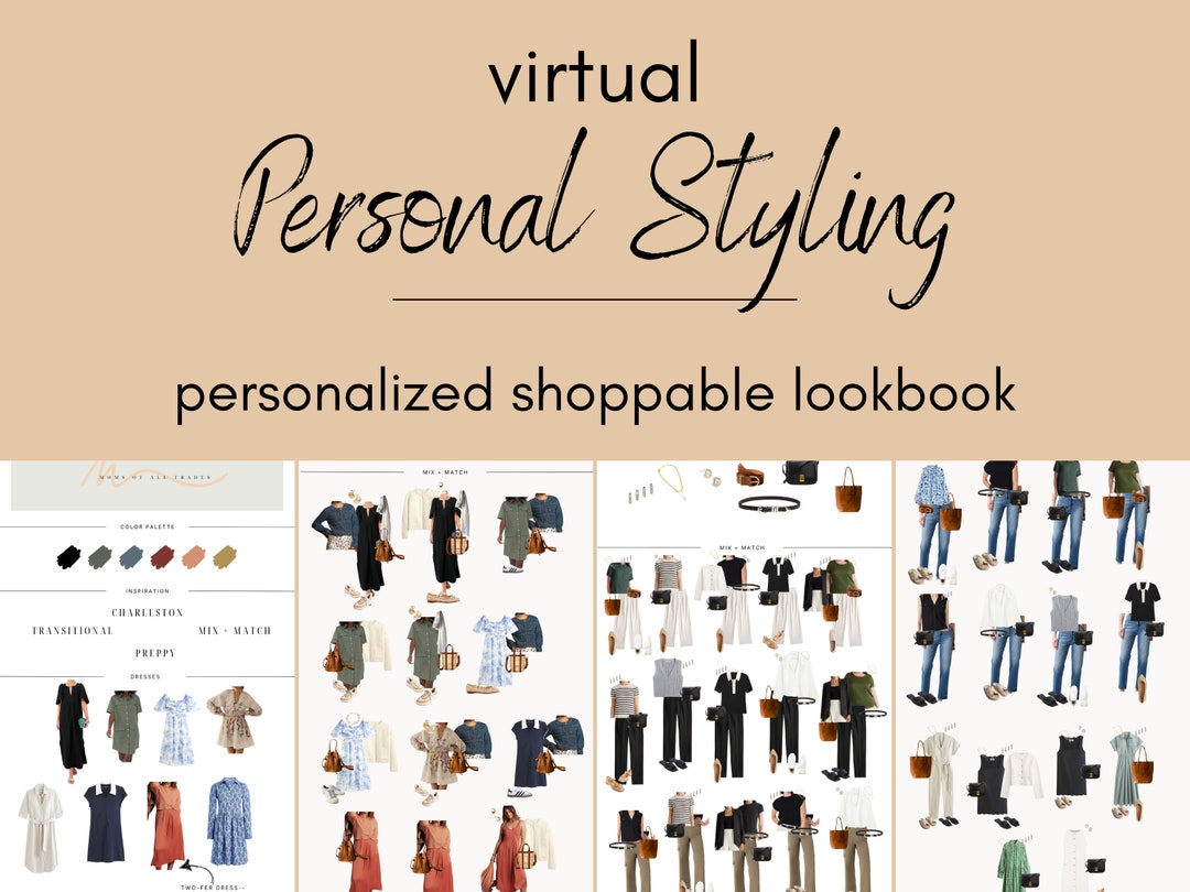 Personal Stylist, Personal Styling, Personalized Lookbook, Personalized ...