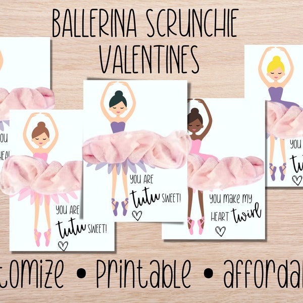 Ballerina Valentine - Etsy