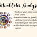 Color Analysis, Virtual Color Analysis, Best Colors, Seasonal Color Analysis, Personalized Color ...