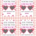 Printable Heart Sunglasses Valentine's Day Card, Instant Download Eye ...