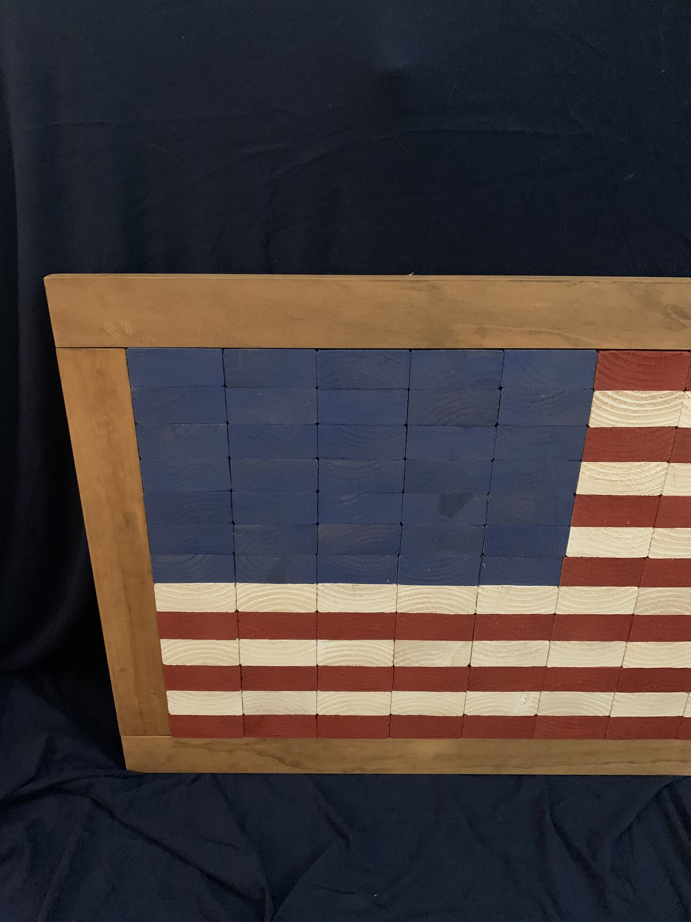 Large Wooden American Flag - Etsy