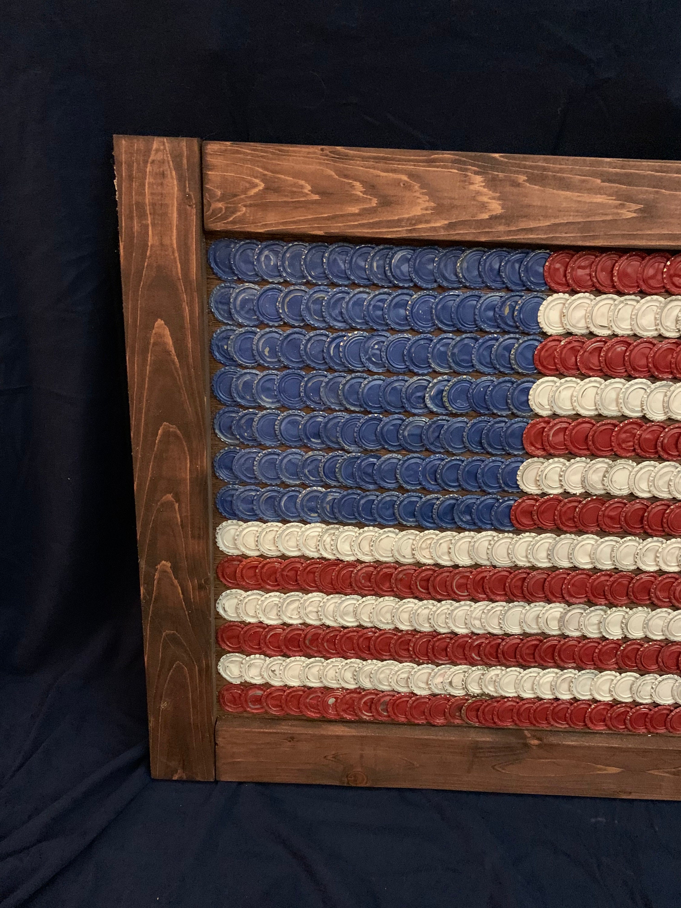 Rustic American Flag - Etsy