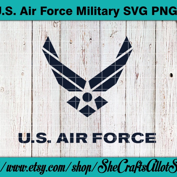 U.s. Air Force Military Svg Files for Cricut - Etsy