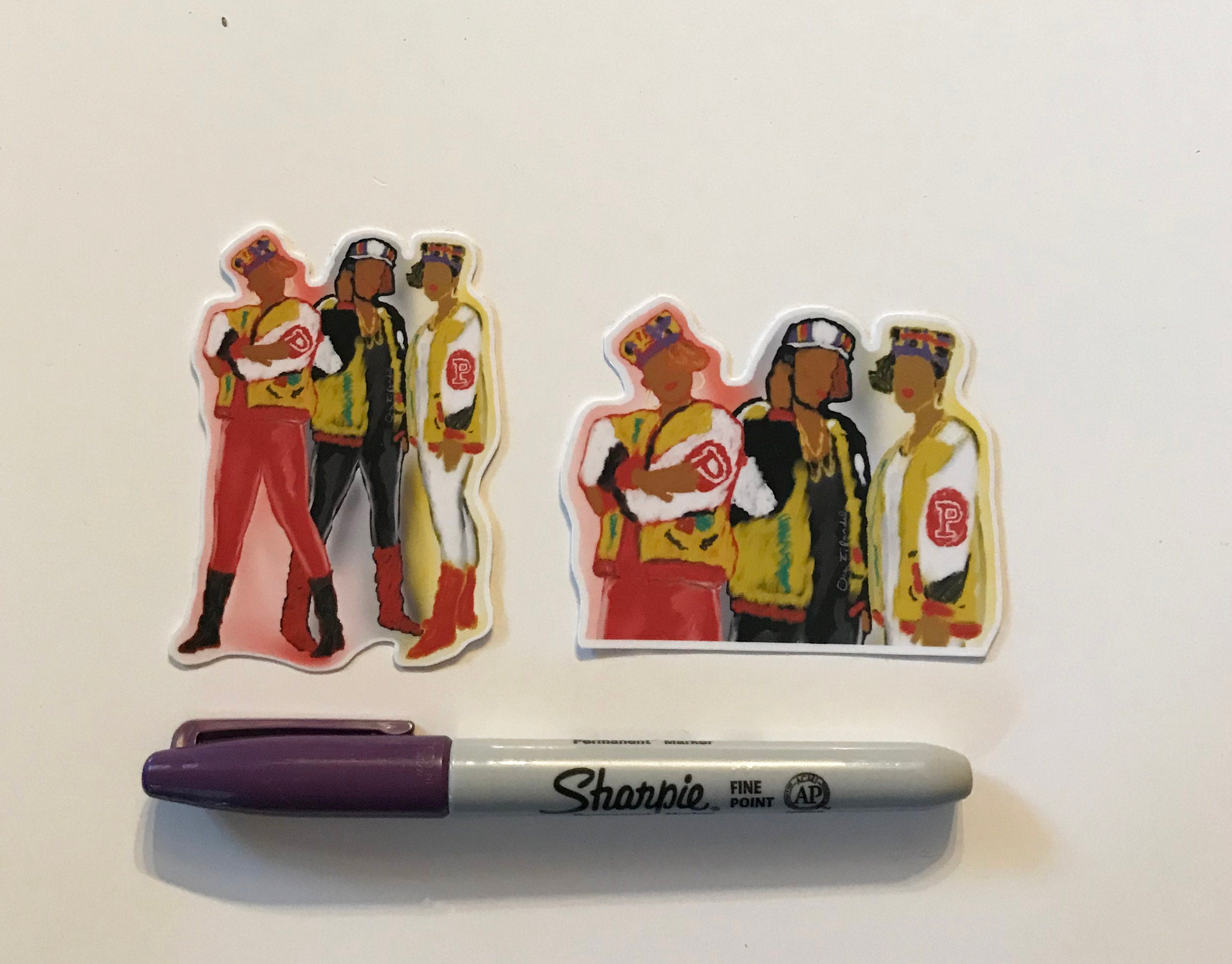 Salt N Pepa Abstract Vinyl Art Sticker Hip Hop Sticker Rap | Etsy