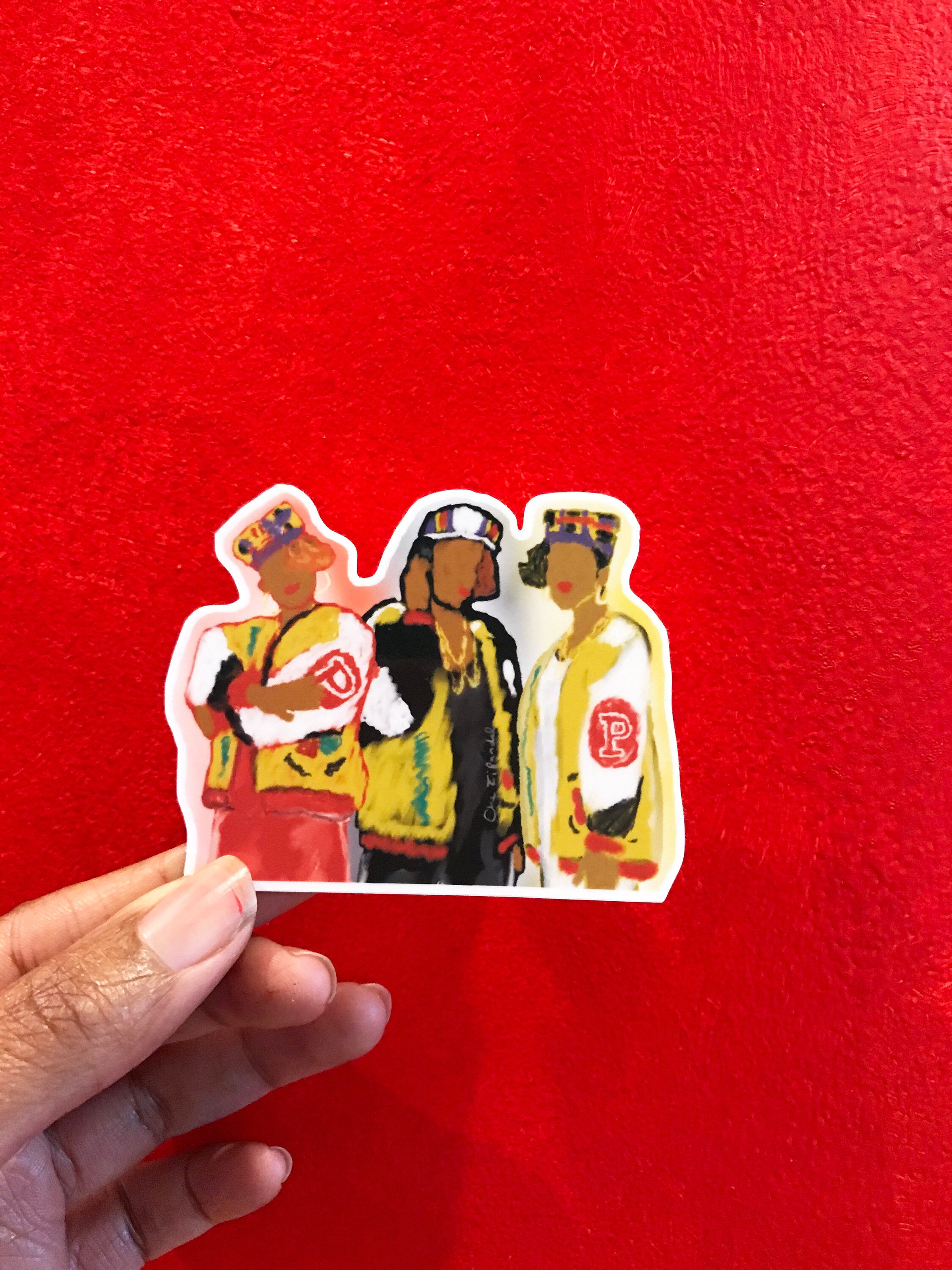 Salt N Pepa Abstract Vinyl Art Sticker Hip Hop Sticker Rap | Etsy