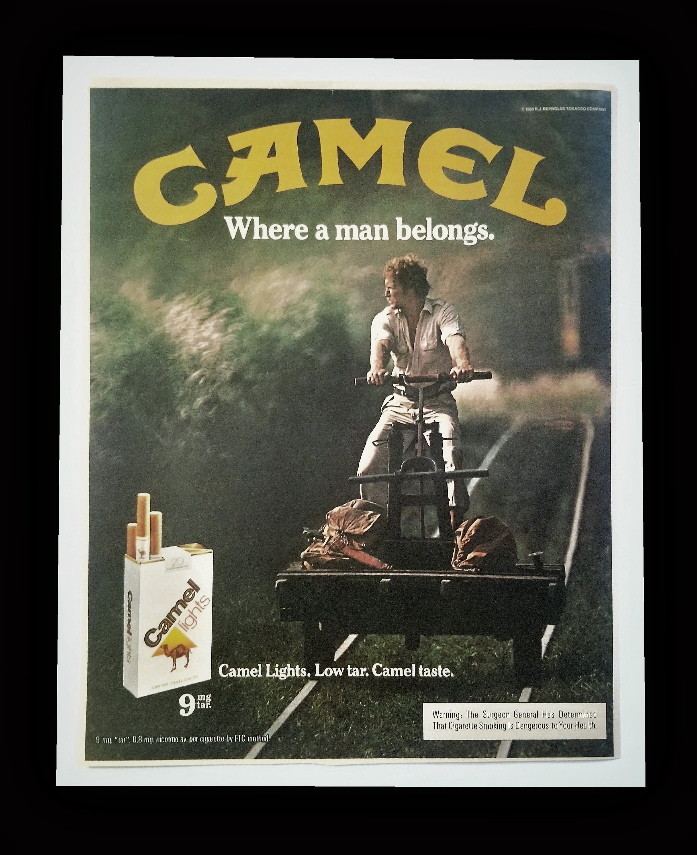 Camel Cigarettes Magazine Ads
