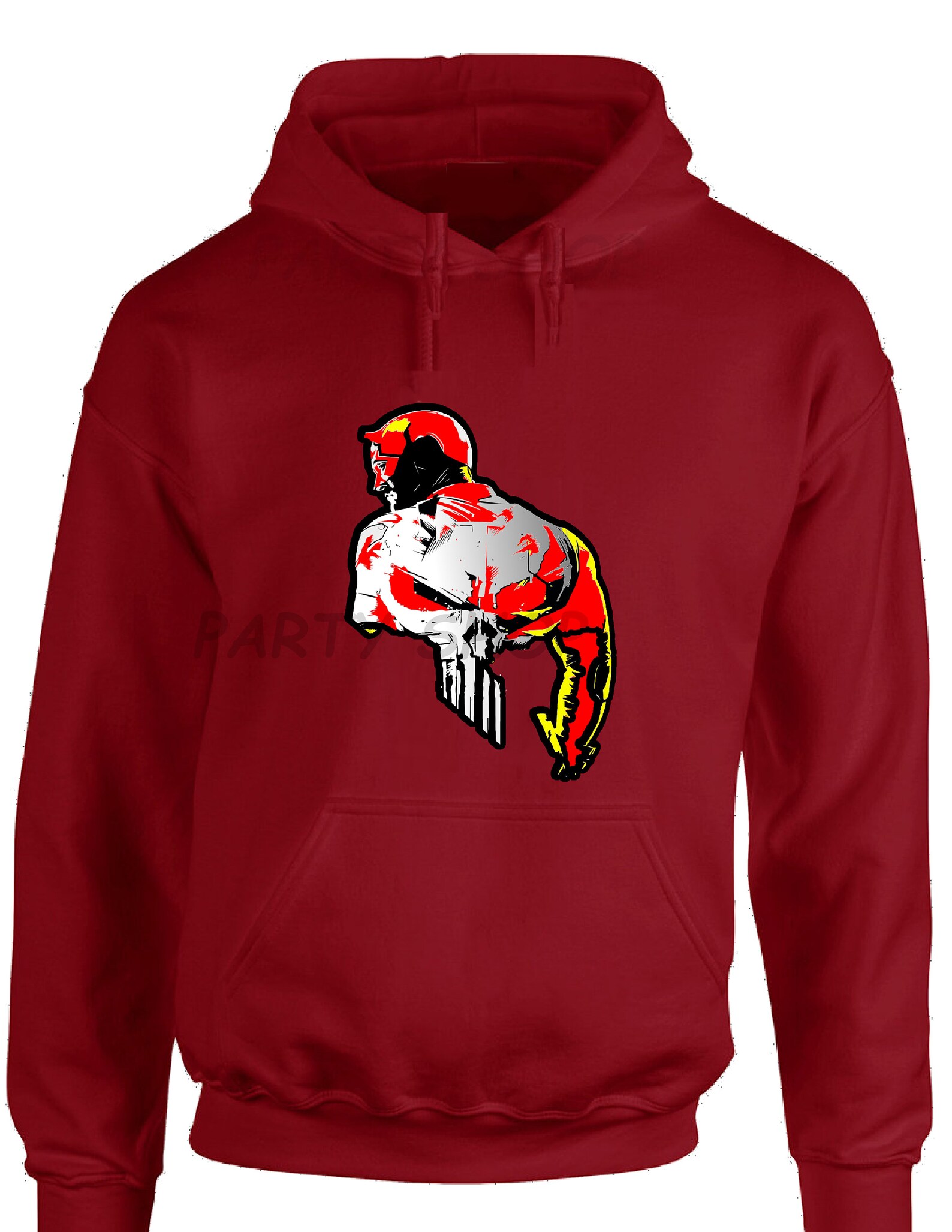 Dare Devil Inspired Men's Fleece Pullover Hoodie - Etsy