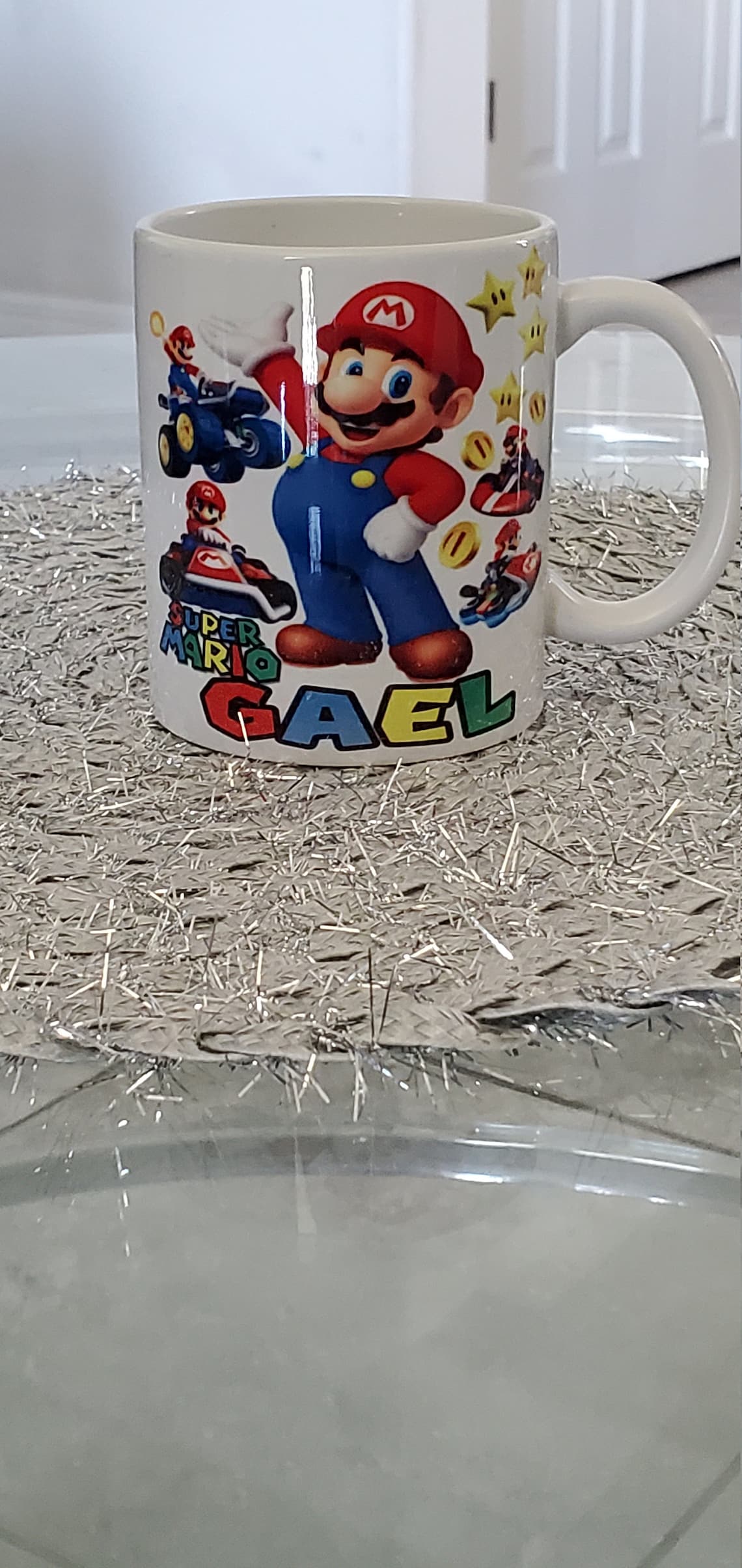 Personalized Super Mario Mugsuper Mario Giftmario Video | Etsy
