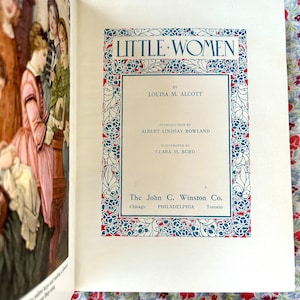Beautiful Little Women by Louisa May Alcott. Published by the John C ...
