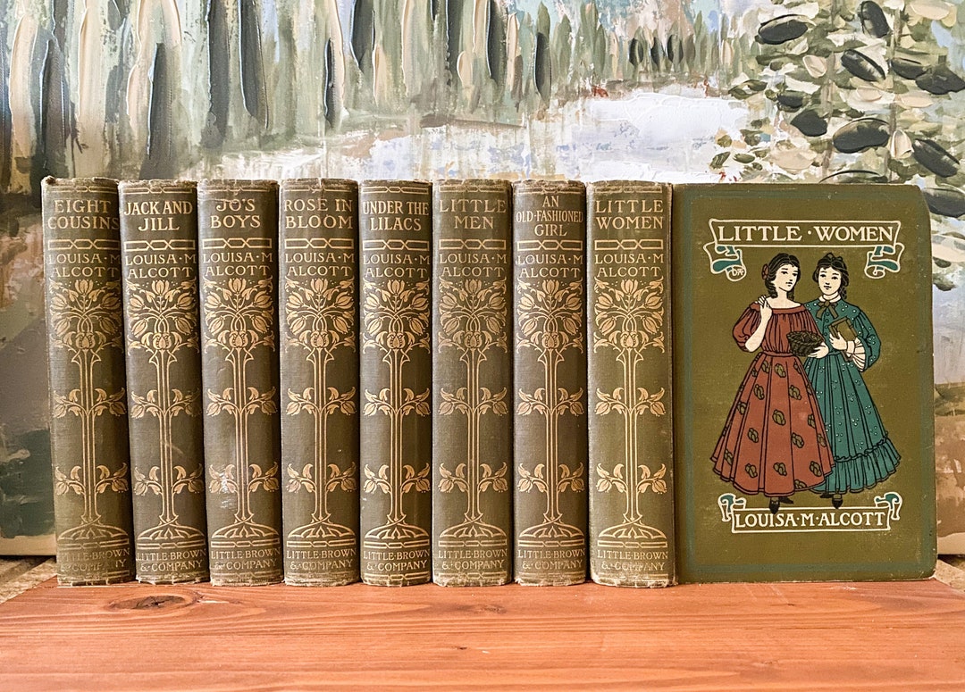 Louisa M. Alcott ~ in 8 Volumes. Beautiful Illustrated. Published by ...