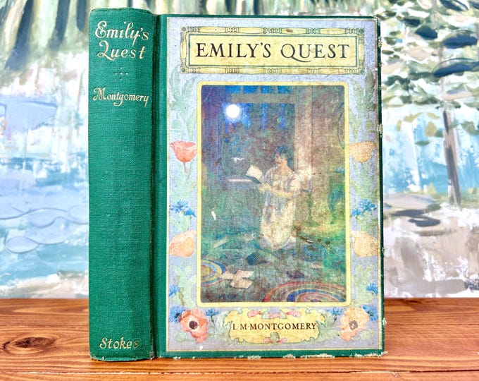 1927 Emily's Quest by L.M. Montgomery. Published by Frederick A. Stokes ...