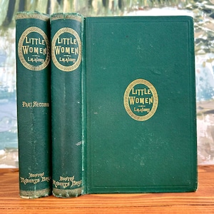 1869 first Edition Little Women by Louisa May Alcott. Published by ...