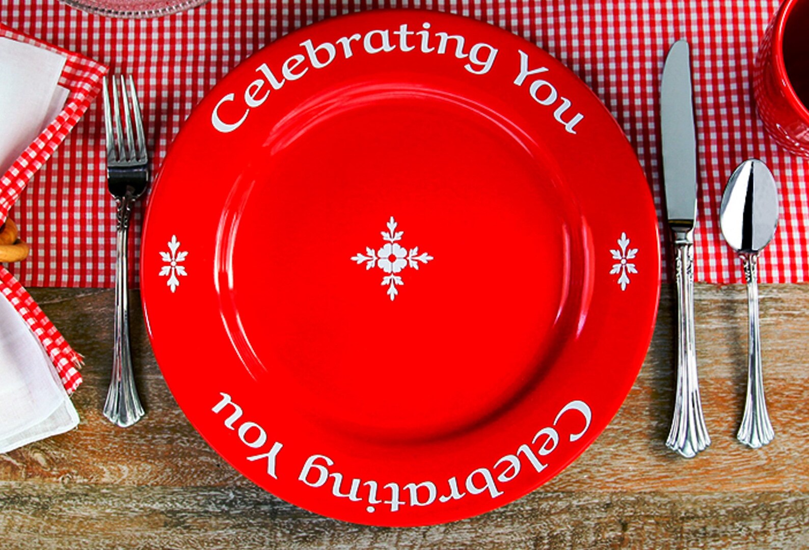 You Are Special Celebrating You Red Plate in Gift Box - Etsy