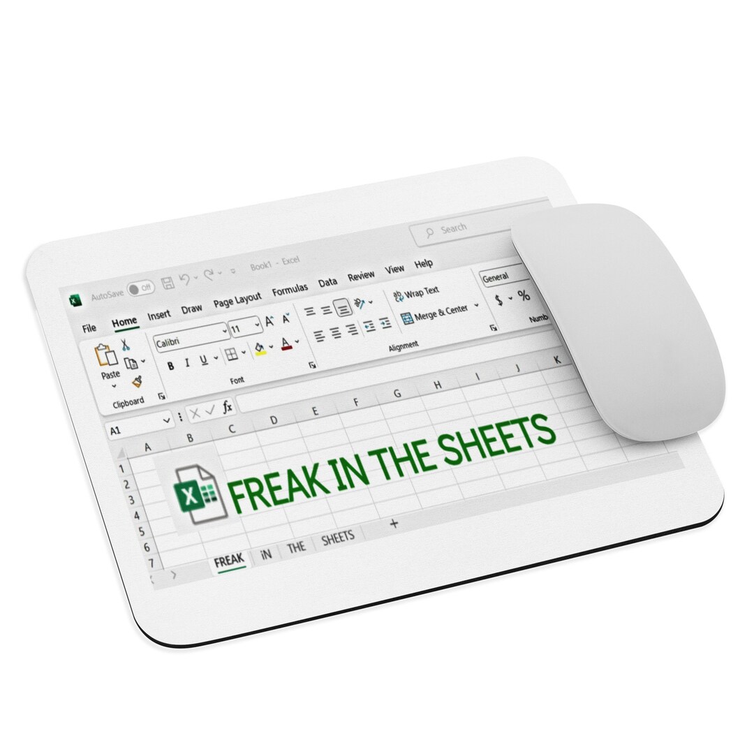 Freak in the Sheets excel Mouse Pad Trending Gifts Under 15 - Etsy