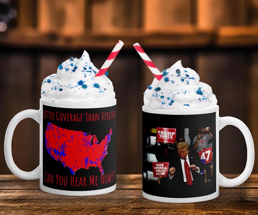 Trump Mug | Best Seller Mug | Electoral Map Mug | Political Gift | Maga ...