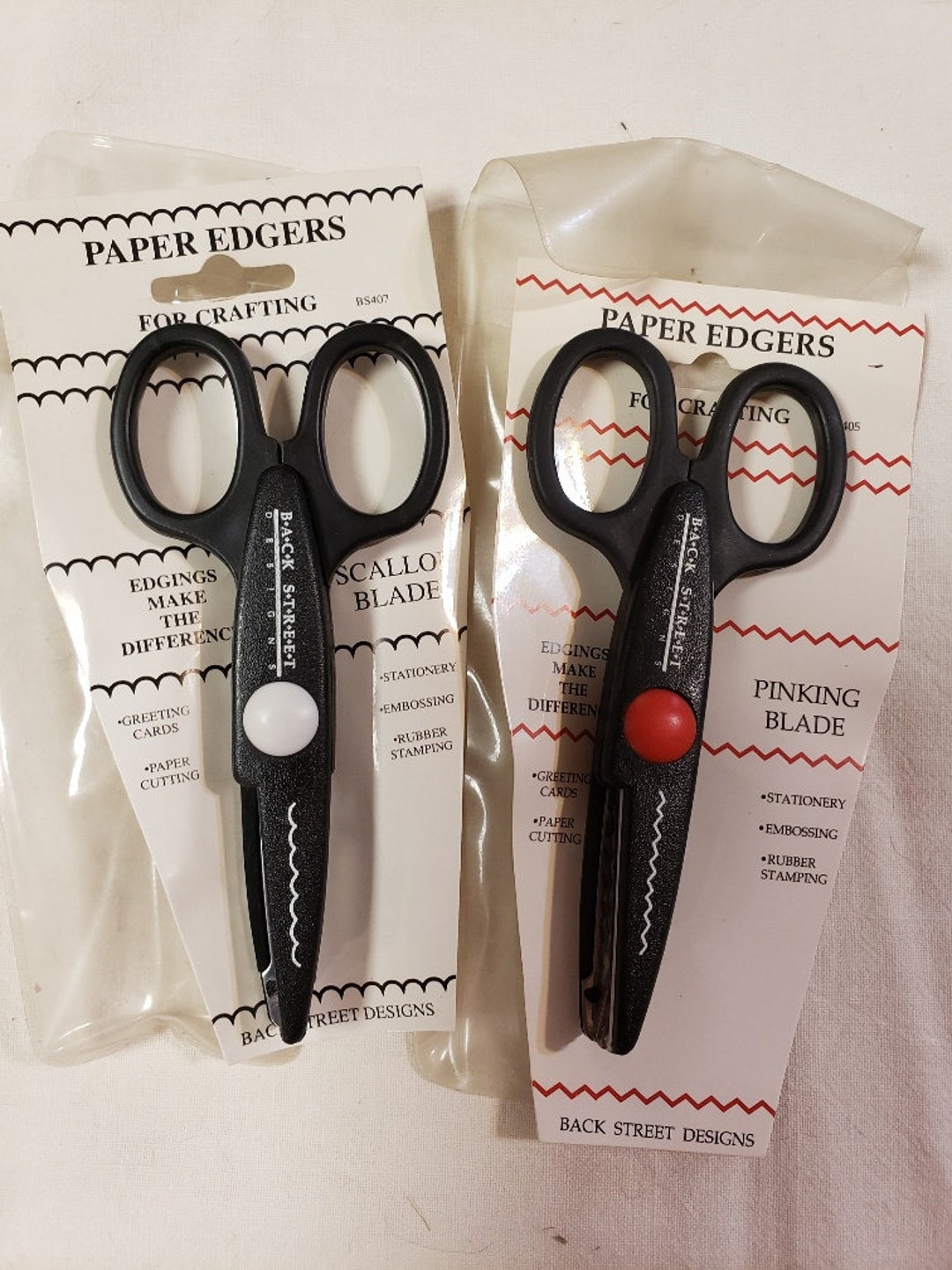 Paper Edgers Back Street Designs Pinking Blade Scallop - Etsy