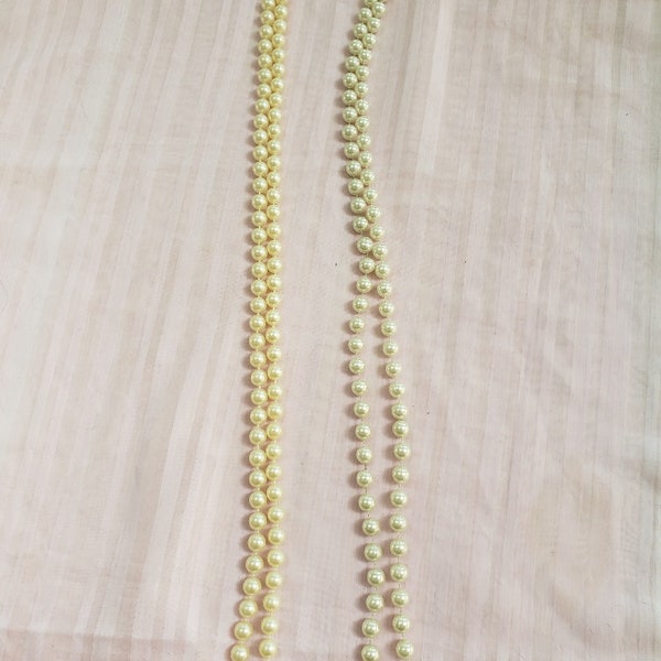 Faux Pearl Necklace - Etsy