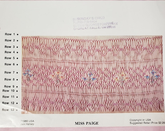 Genuine Sally Stanley Smocking Pleater Needles (also Suit Amanda Jane ...