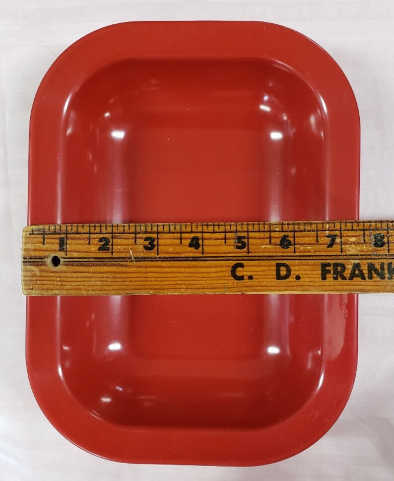 Texas Ware, Red Serving Bowls, Rectangle Serving Bowl, Vintage Ware - Etsy