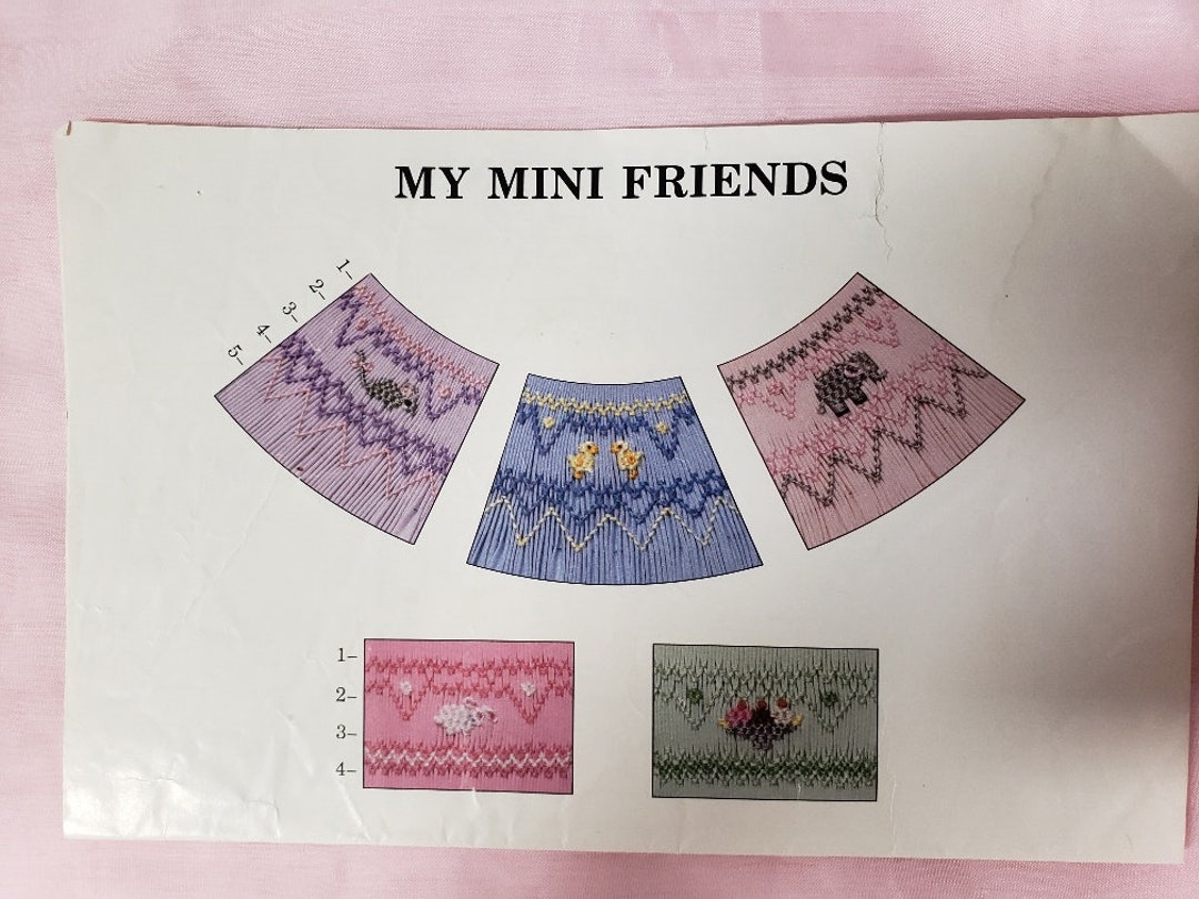 Vintage Smocking Patterns, 1980s Sewing Designs - Etsy