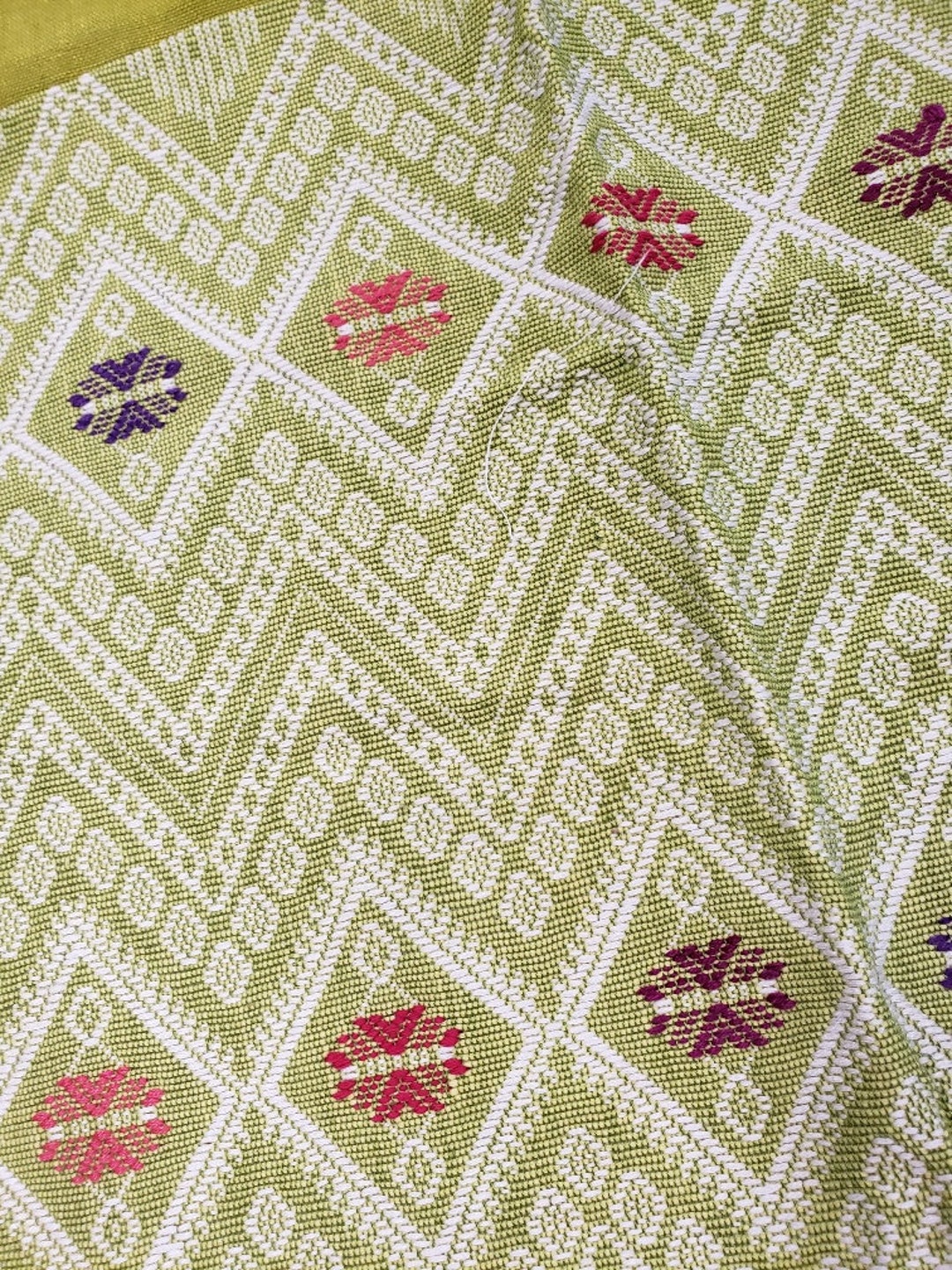 Embroidered Fabric, Yardage, Woven Fabric - Etsy