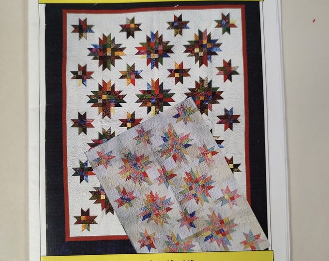 Galaxy Stars Quilt Pattern, Iowa Star Designs, Cynthia Stary Drajna ...