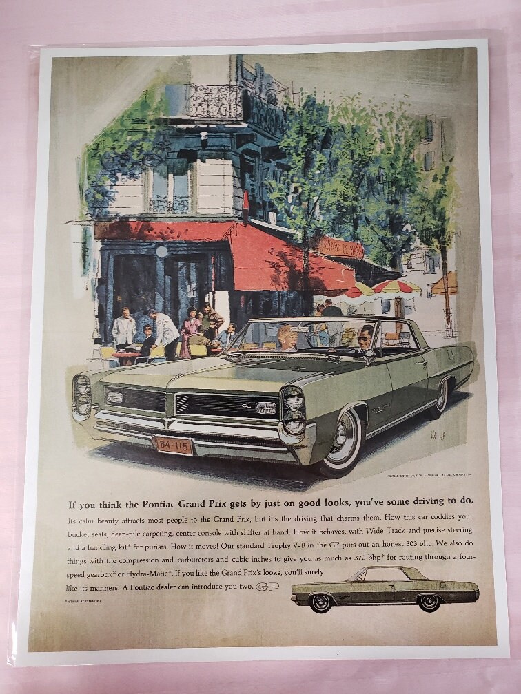 Vintage Car Ads Magazine Ads Linen Backed Magazine Ads - Etsy