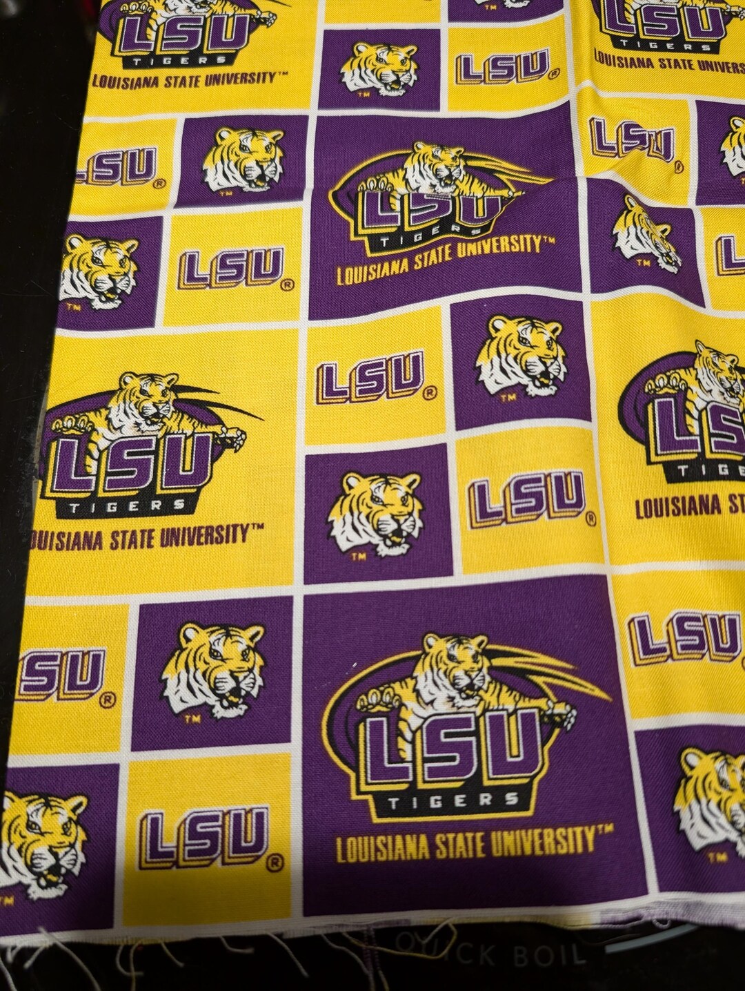 Louisiana State University Fabric, LSU Fabric, LSU Tigers Fabric, Tiger ...