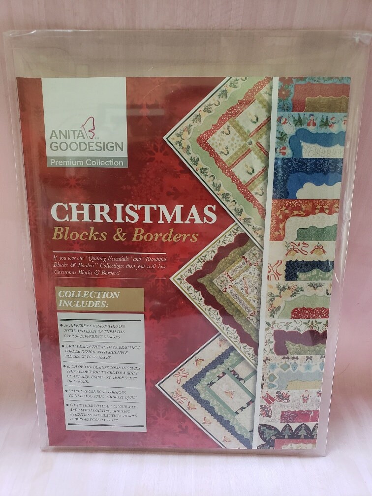 Anita Goodesign Embroidery Designs Premium Christmas Blocks - Etsy