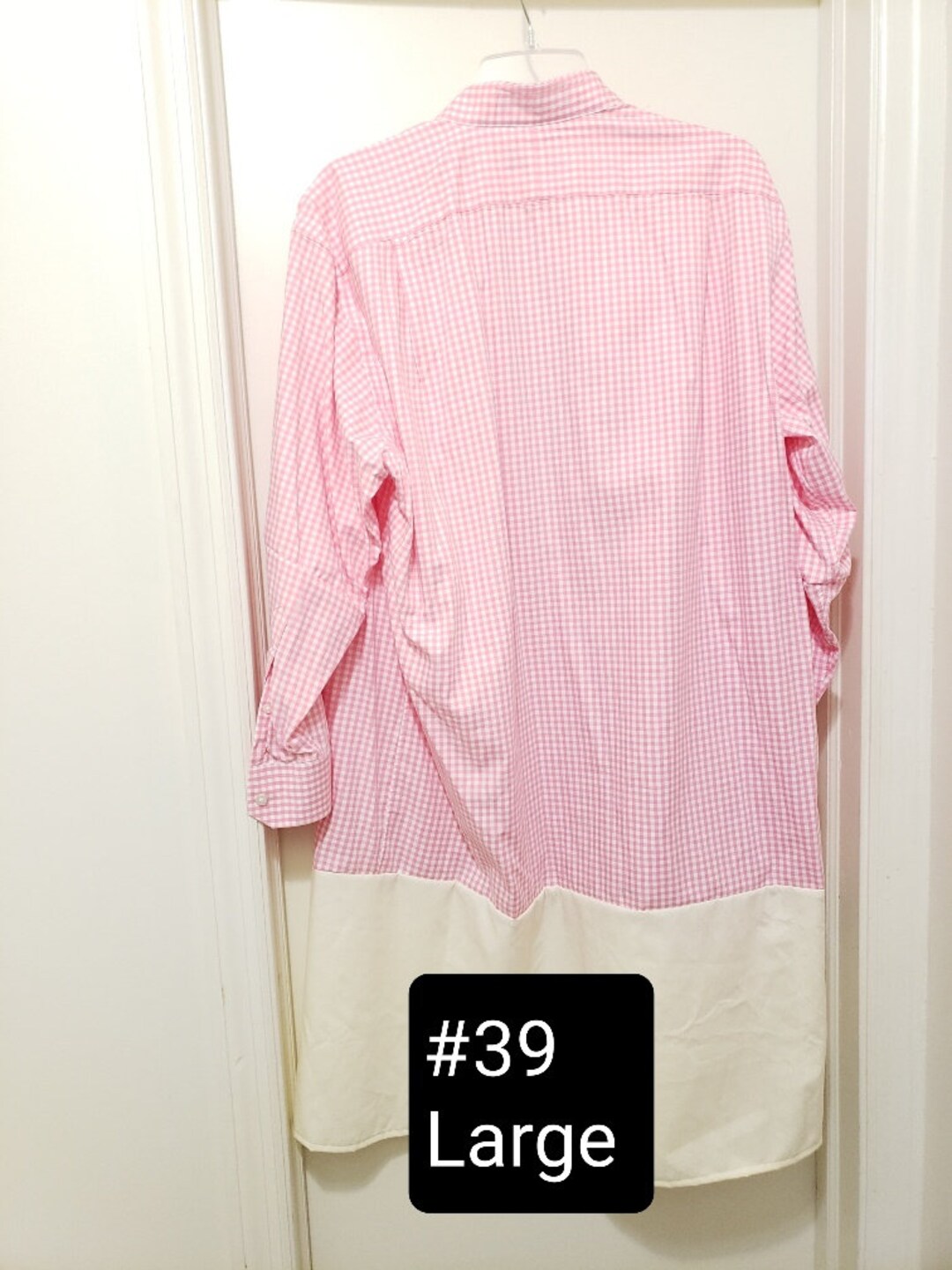 Washable Cotton Painting Smock, Artist Smock, Reuseable Cover-up, Long ...