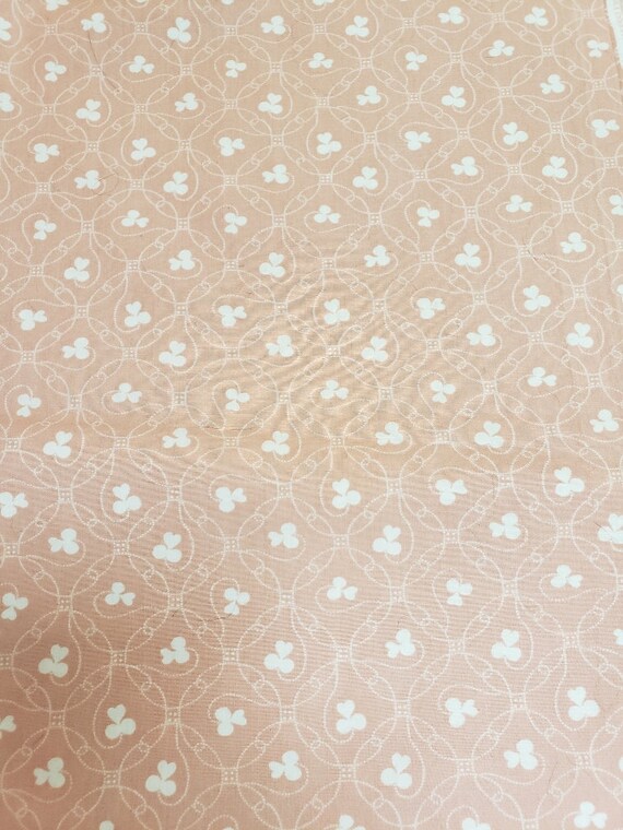 Joan Kessler Fabric Concord Fabrics Pink Fabric With White - Etsy